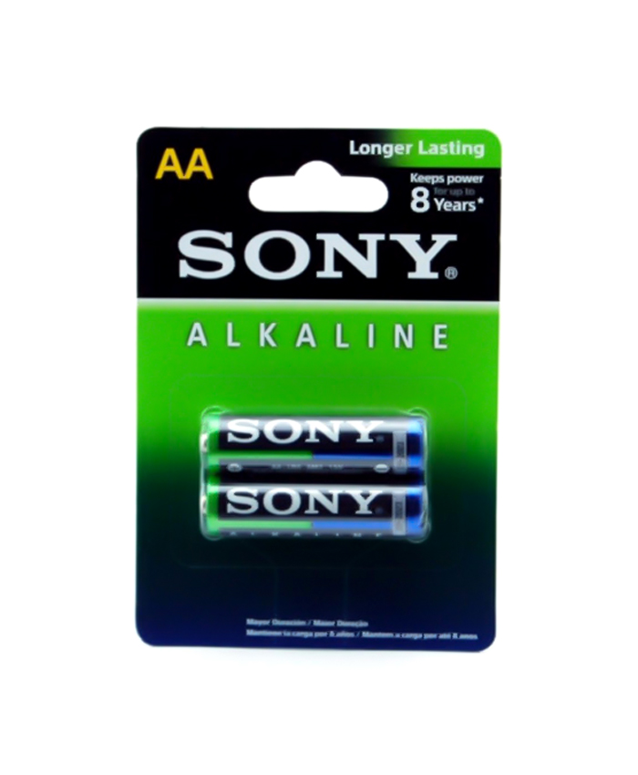 Sony Alkaline Battery, AA (Pack of 2)