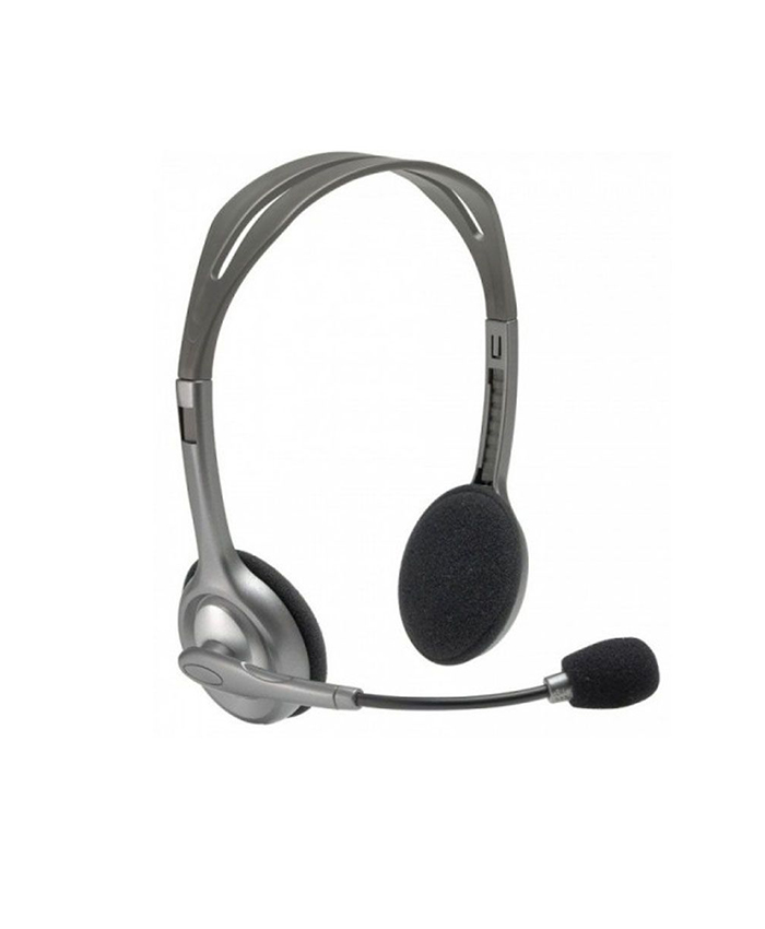 Logitech H110 Stereo Headset, Double Port