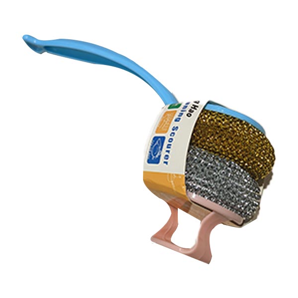 Steel Scourer Set with Handle