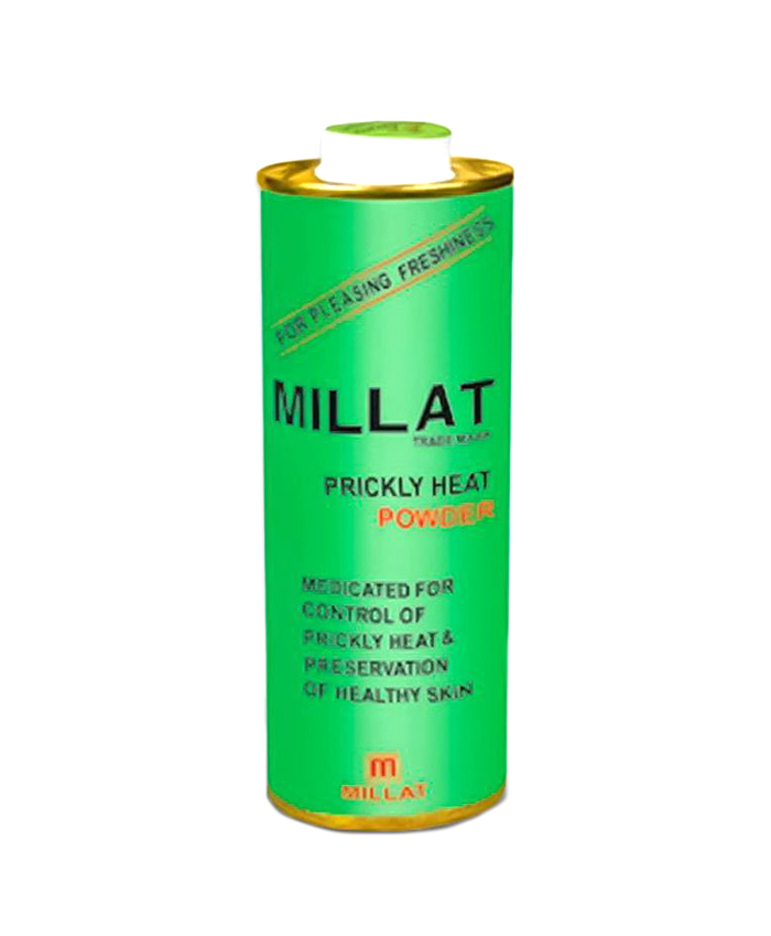 Millat Prickly Heat Powder, 150gm Tin