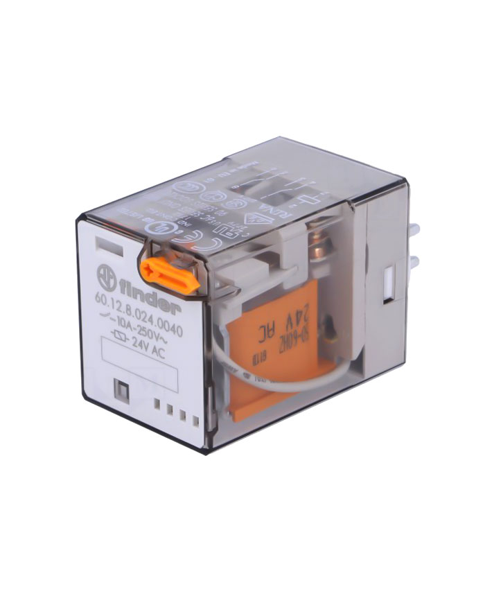 Finder Relay With Base, 60.12.8.220.0040