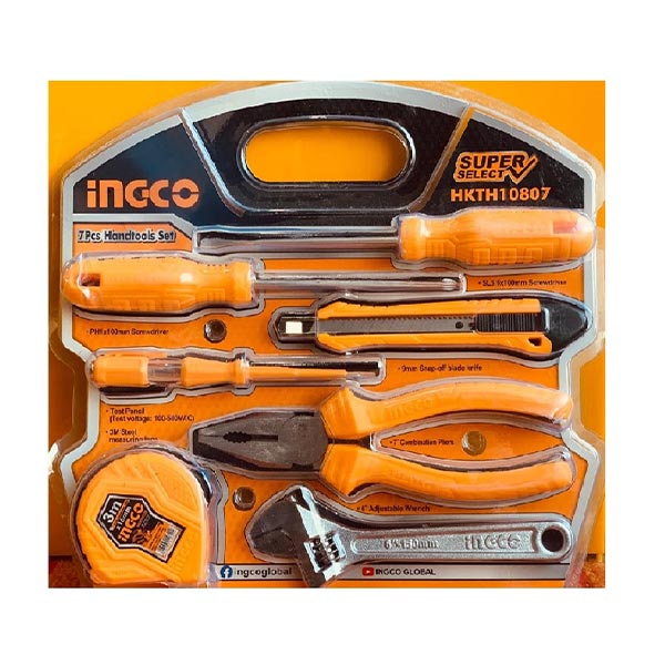 Ingco 7 Pcs Hand Tools Set (HKTH10807)
