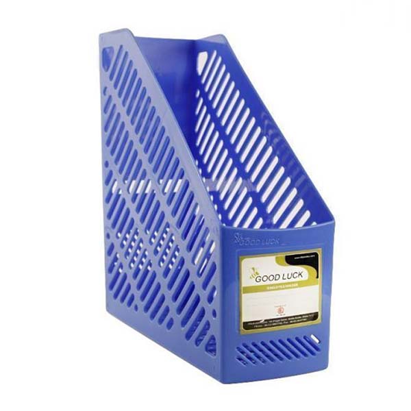 Good Luck Magazine File, Blue