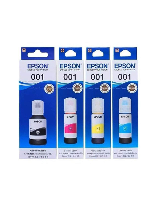 Epson 001 Ink 4 Colors Set