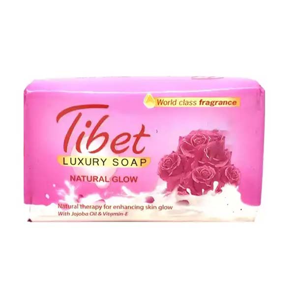 Tibet Luxury Pink Soap Natural Glow, 100gm
