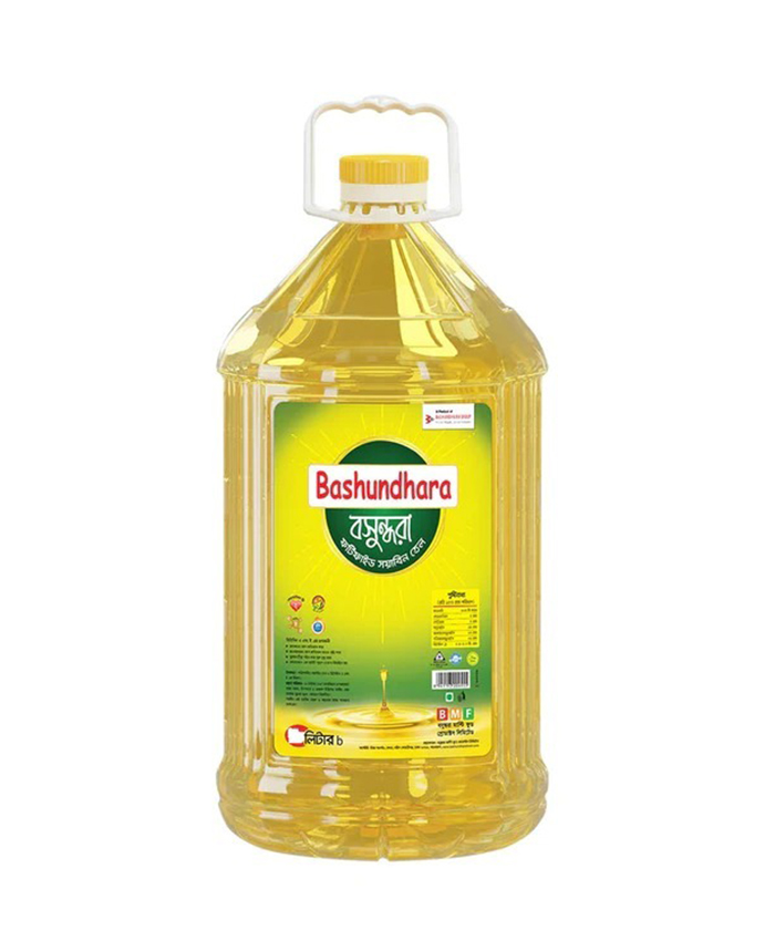 Bashundhara Fortified Soyabean Oil, 5 Liter