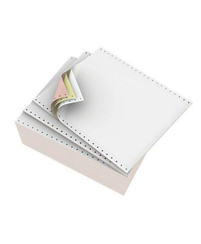 Continuous Dot Printing Paper, 3 Ply, Pack of 1500 Sheets
