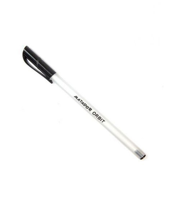 Matador Orbit Ball Pen, Black (Pack of 12)