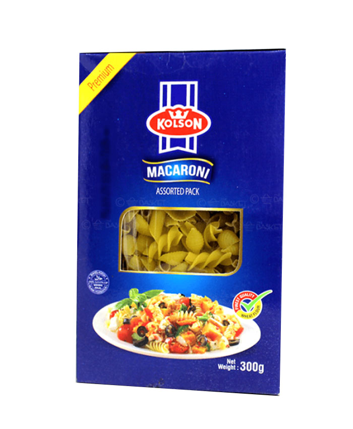 Kolson Macaroni Assorted Pack, 300gm