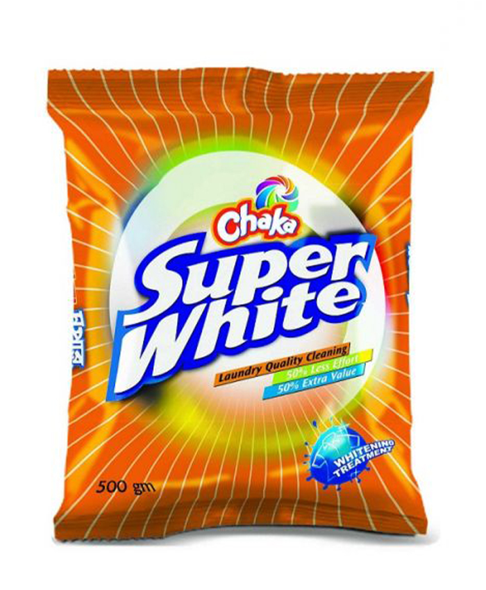 Chaka Super White Washing Powder, 500gm