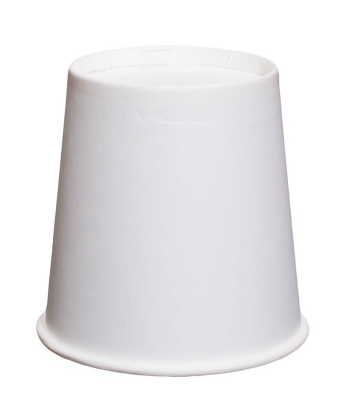 One Time Paper Glass White (Medium)