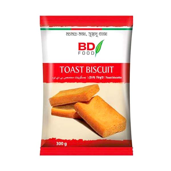 BD Food Noly Toast Biscuits, 185gm
