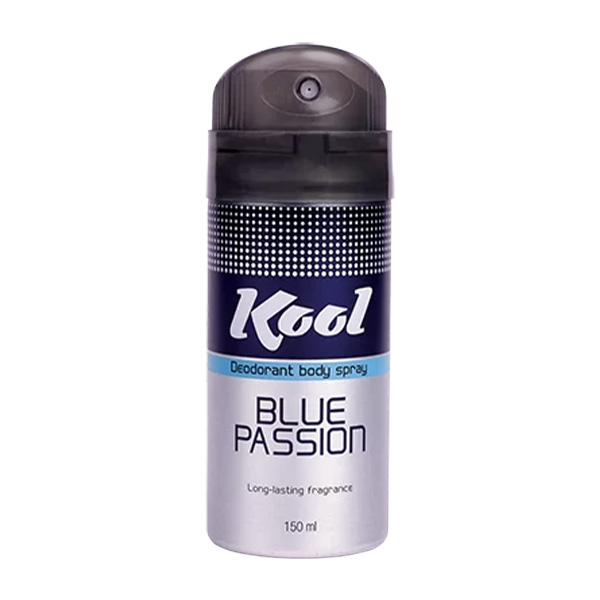 Kool Deodorant Body Spray (Blue Passion), 150ml