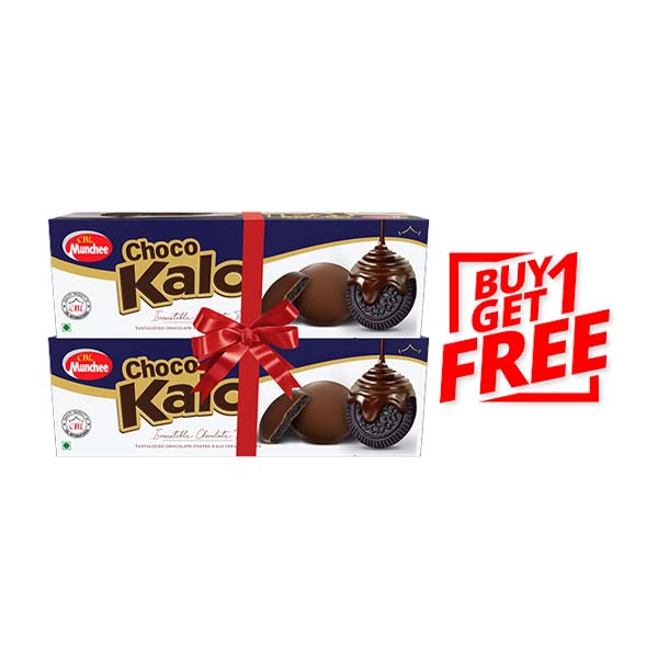 CBL Munchee Kalo Premium Cream Biscuits, 100gm (Buy 1 Get 1 Free)