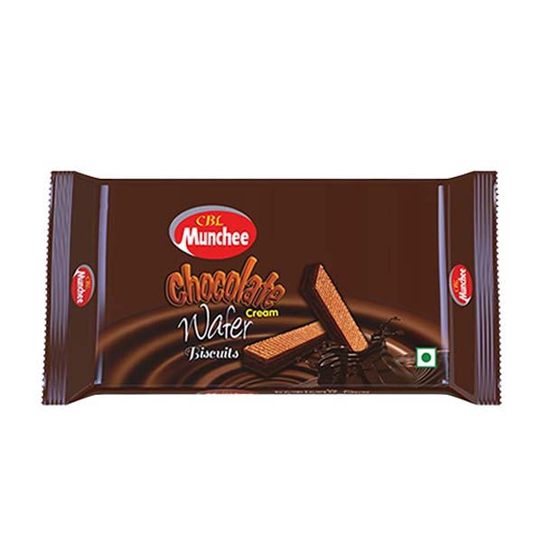 CBL Munchee Chocolate Cream Wafer, 100gm