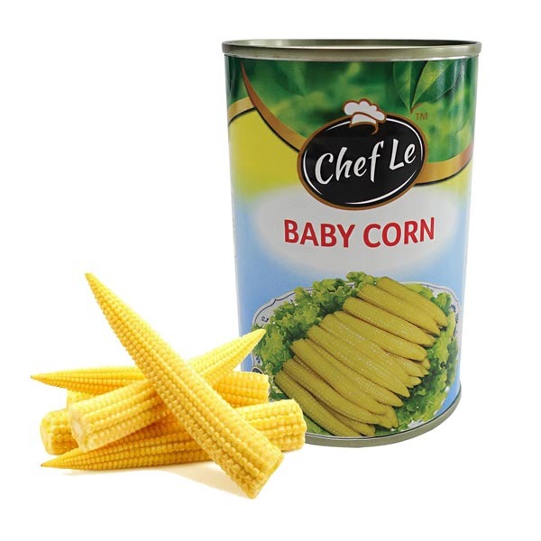 Chef Le Baby Corn Cut, 425gm
