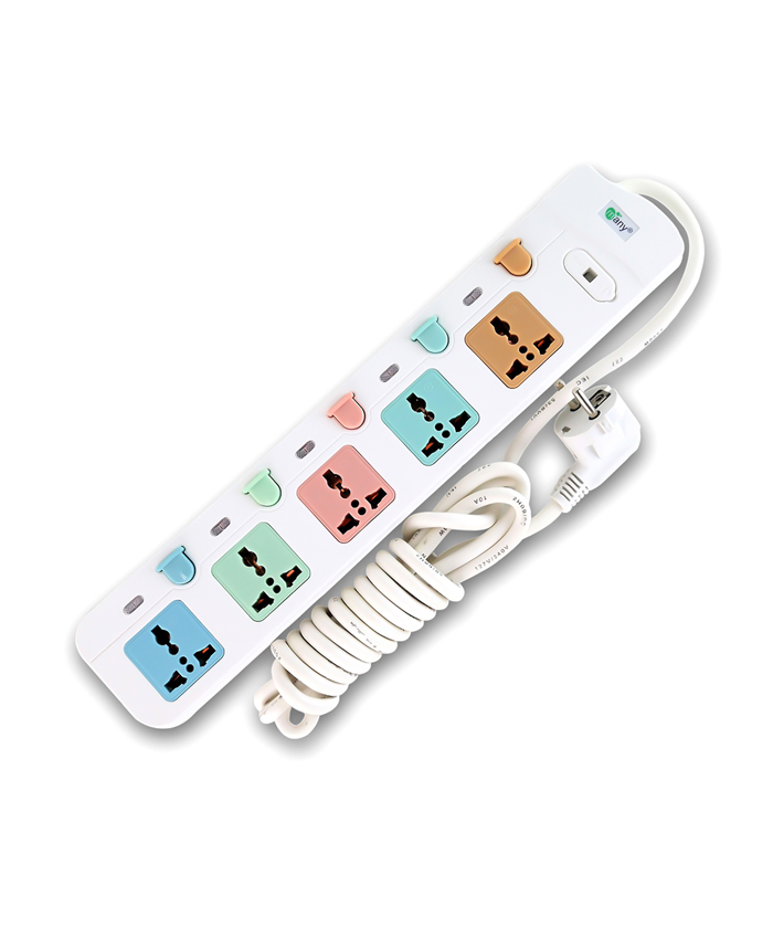 Many 3Pin Socket Multi Plug, MTS-158, 3 Meter