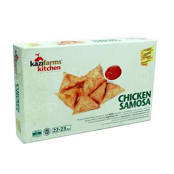 Kazi Farms Kitchen Chicken Samosa, 500gm