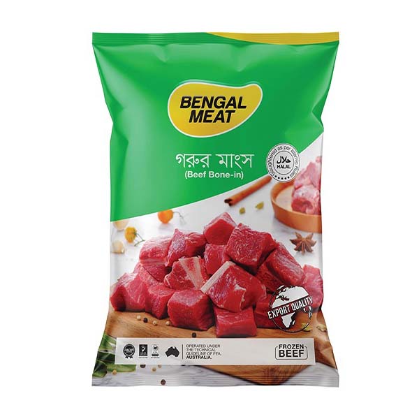 Bengal Meat Beef Bone In, 1Kg