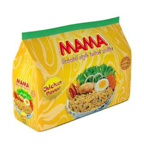 Mama Instant Noodles, Chicken Flavour, 248gm (Pack of 4)