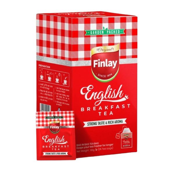 Finlays English Breakfast Tea (Pack of 25 Sachet)