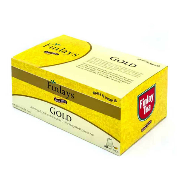 Finlays Gold Tea Bag, 100gm (Pack of 50 Sachet)
