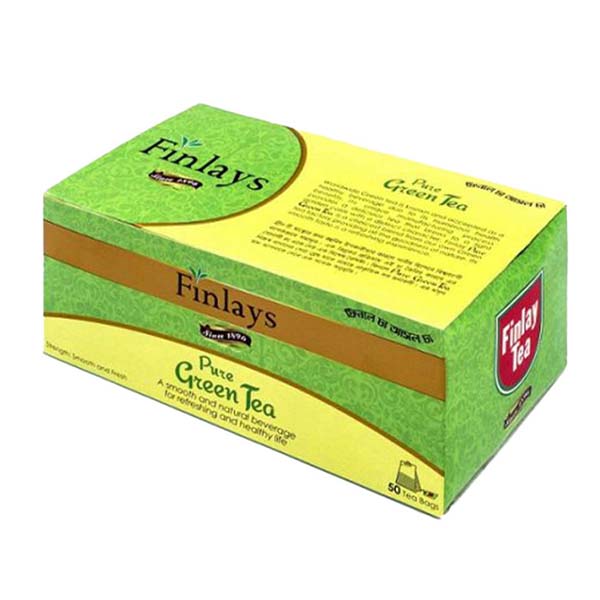 Finlays Green Tea Bag, 100gm (Pack of 50 Sachet)
