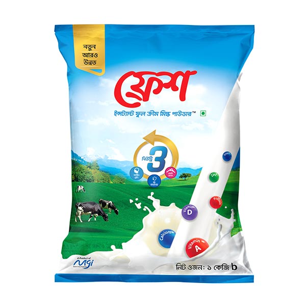 Fresh Full Cream Milk Powder, 1kg