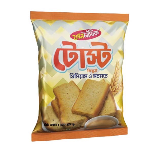 Funtastic Plain Toast Biscuit, 185gm