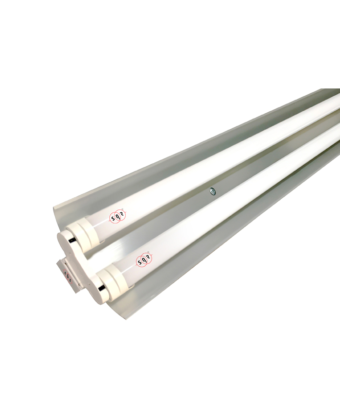 SQR LED Industrial Double Shade Complete, 2x20 Watt