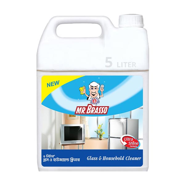 Mr. Brasso Glass Cleaner, 5 Liter