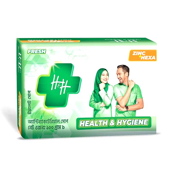 Health & Hygiene Fresh Soap, 100gm