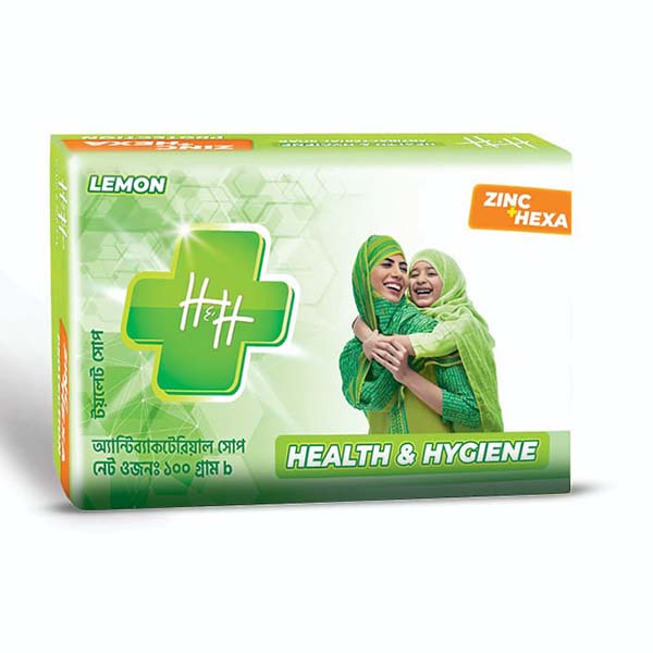 Health & Hygiene Soap Lemon, 100gm
