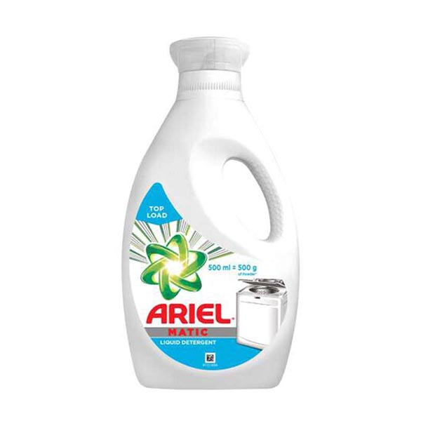Ariel Matic Liquid Detergent Top Load, 500ml