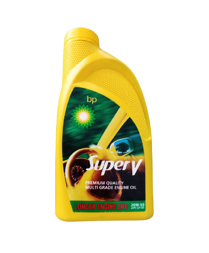 BP Super V 20W50 CF/SF Mineral Engine Oil, 1 Liter