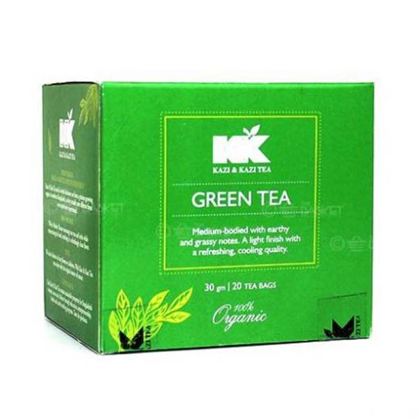 Kazi & Kazi Green Tea Bag, 30gm (Pack of 20 Sachet)