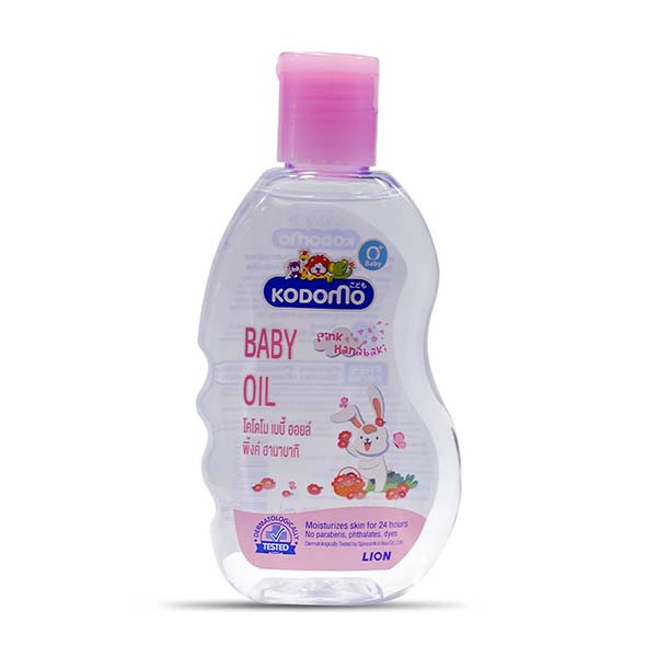Kodomo Baby Oil Pink Hanabaki, 200ml