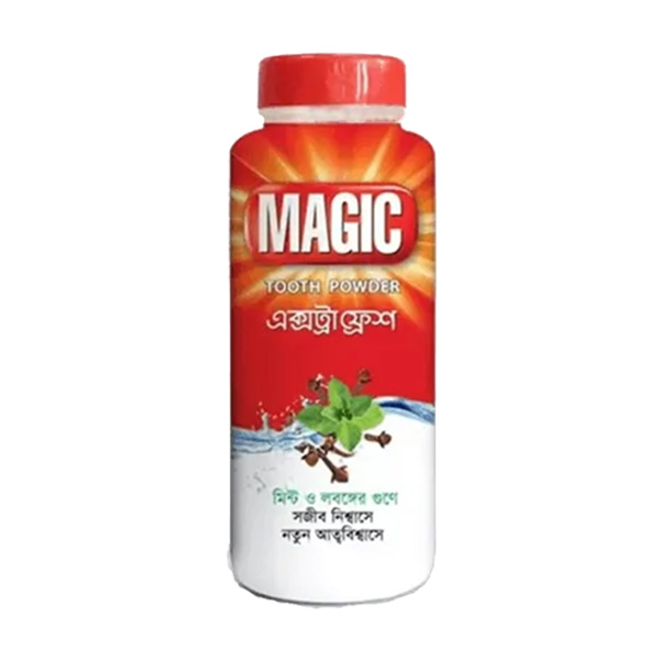 Magic Extra Fresh Tooth Powder, 50gm