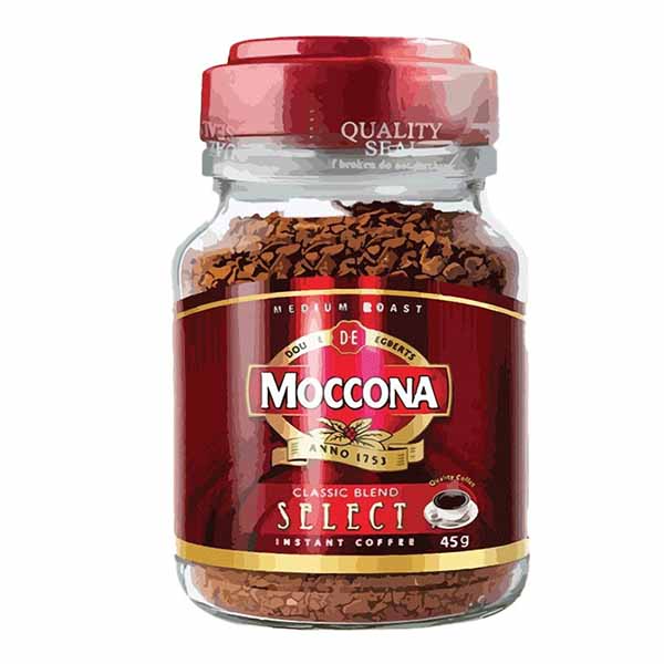 Moccona Select Instant Coffee Jar, 45gm