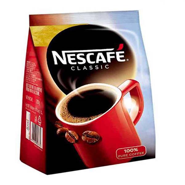 Nestle Nescafe Classic Instant Coffee Pouch Pack, 200gm