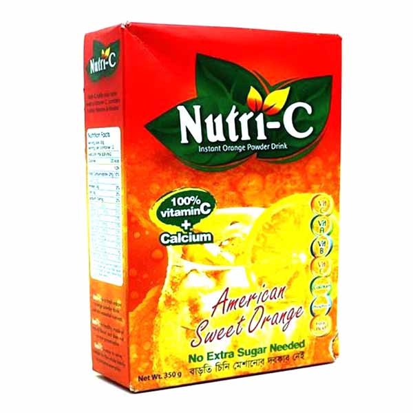 Nutri-C Orange Instant Drink Powder, 350gm