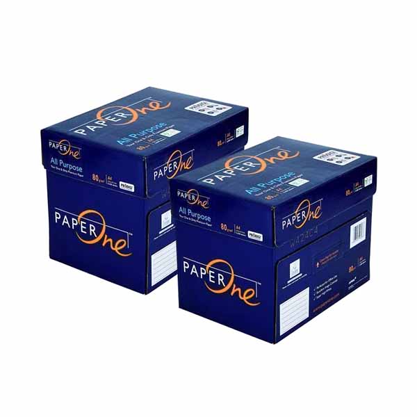 PaperOne All Purpose Offset Paper, A4, 80 GSM, Bundle Pack (20 Box, 100 ...