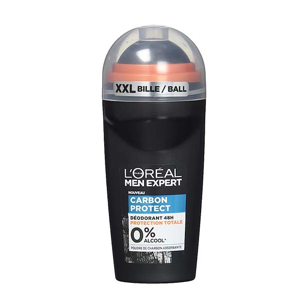 LOreal Paris Men Expert Black Mineral Deodorant Ball for Men, 50ml