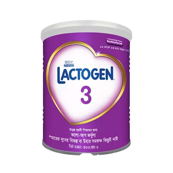 Nestle Lactogen 3 Formula Milk Powder (12-24 M), 400gm