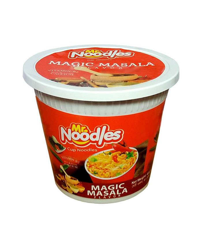 Pran Mr. Noodles Cup Noodles Magic Masala, 40gm