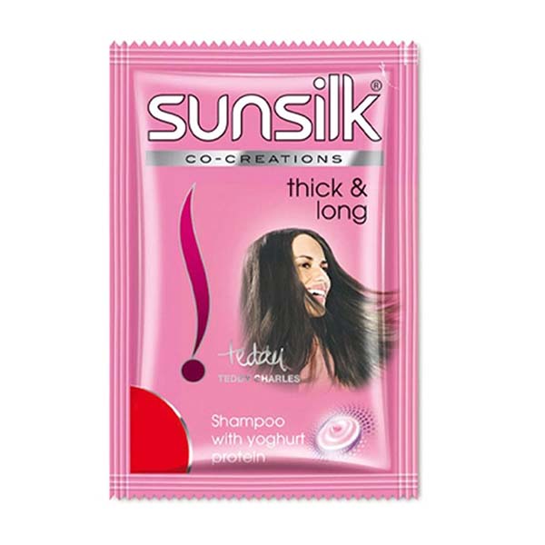 Sunsilk Shine Shampoo Mini Pack, Thick & Long, 6ml