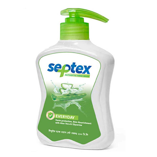 Septex Everyday Antiseptic Hand Wash, 200ml