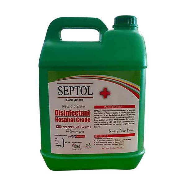 Septol Disinfectant, 5 Liter