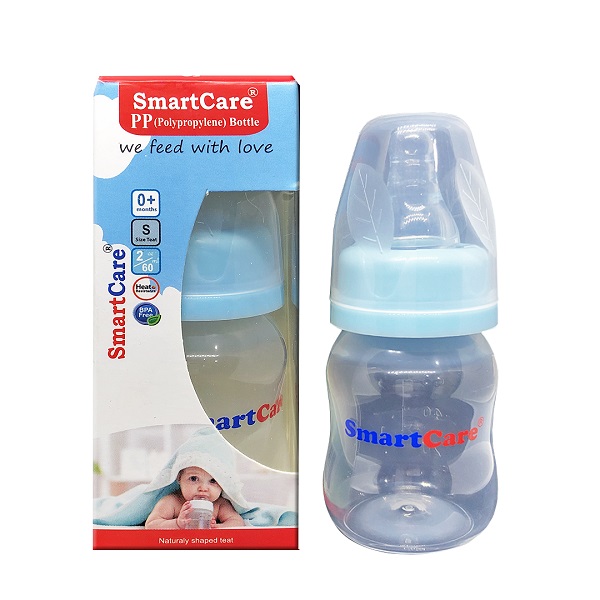 Smart Care Baby Feeding Bottle PP(Polypropylene), 60ml
