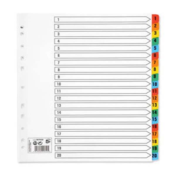 File Divider A to Z